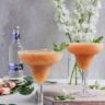 Frozen Peach and Mint Summer Cocktails - Frosting and Fettuccine