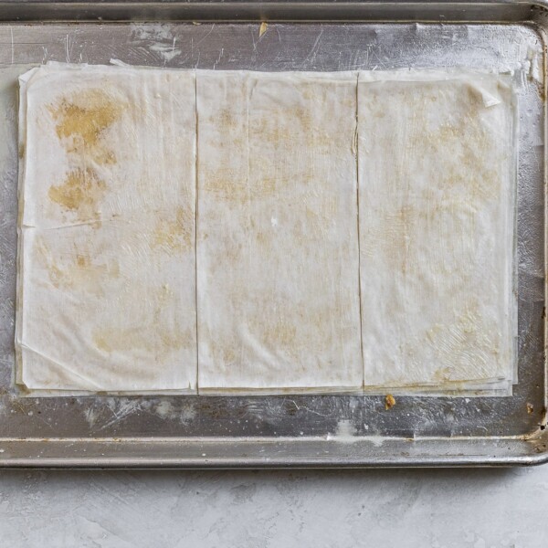 Napoleon Dessert with Caramel Filling - Frosting and Fettuccine