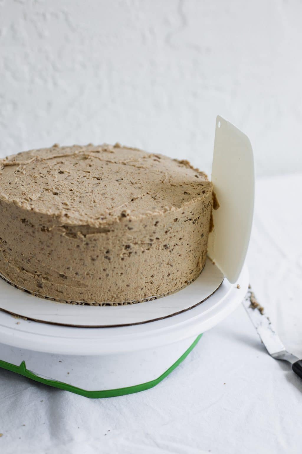 How to Bake & Stack a Two Tier Cake - Frosting and Fettuccine