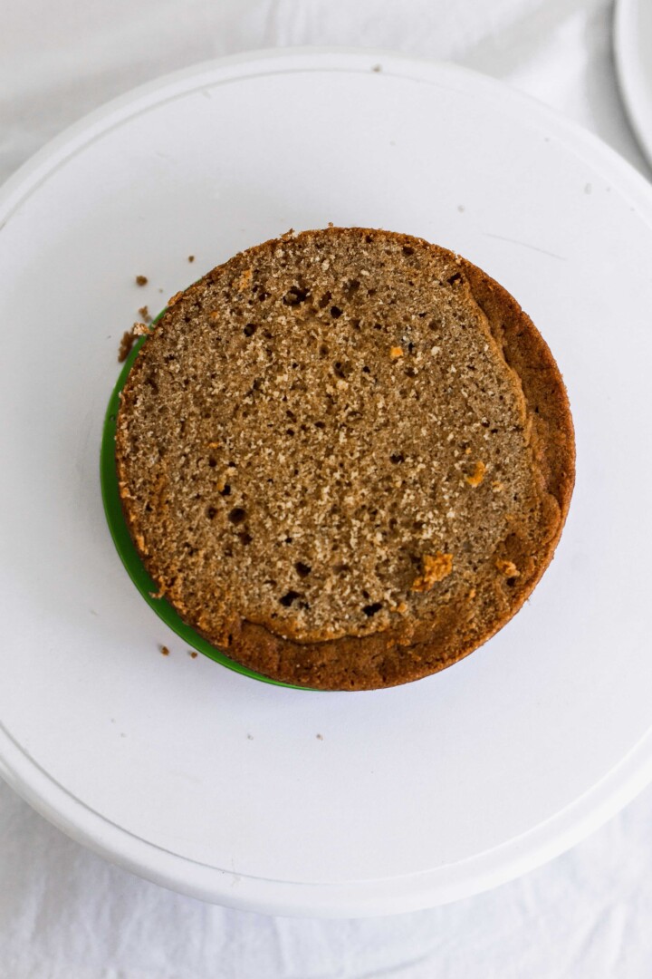 How to Bake & Stack a Two Tier Cake - Frosting and Fettuccine