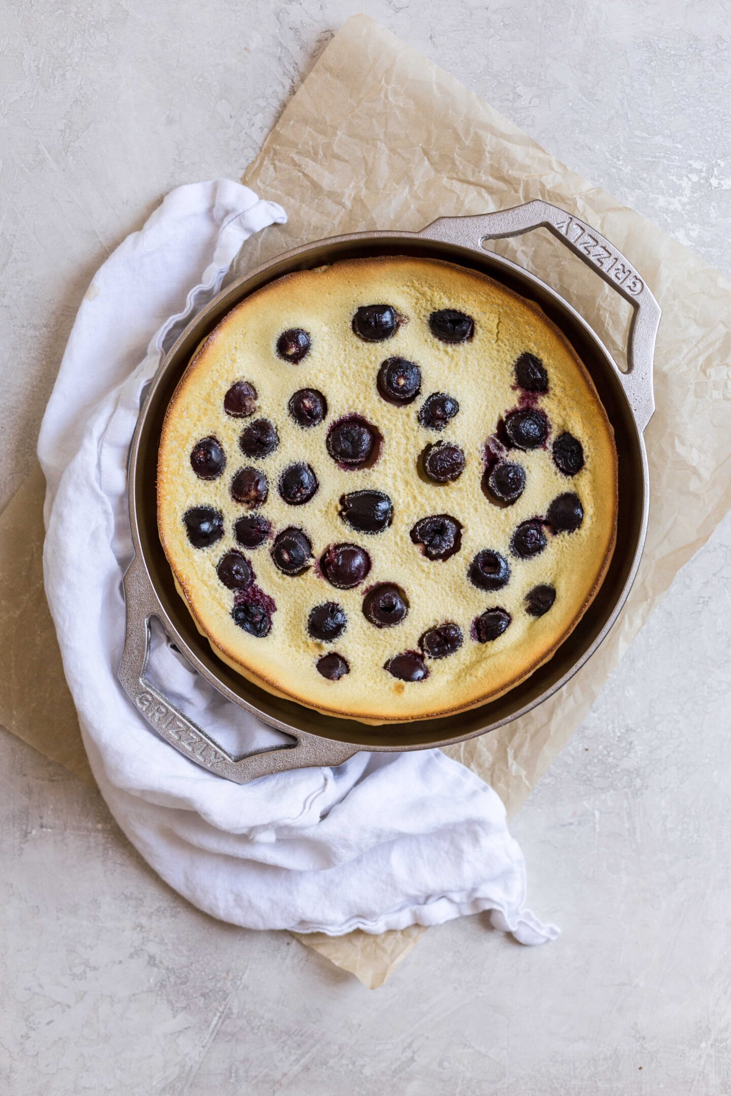 Clafoutis Recipe with Cherries and Bourbon - Frosting and Fettuccine