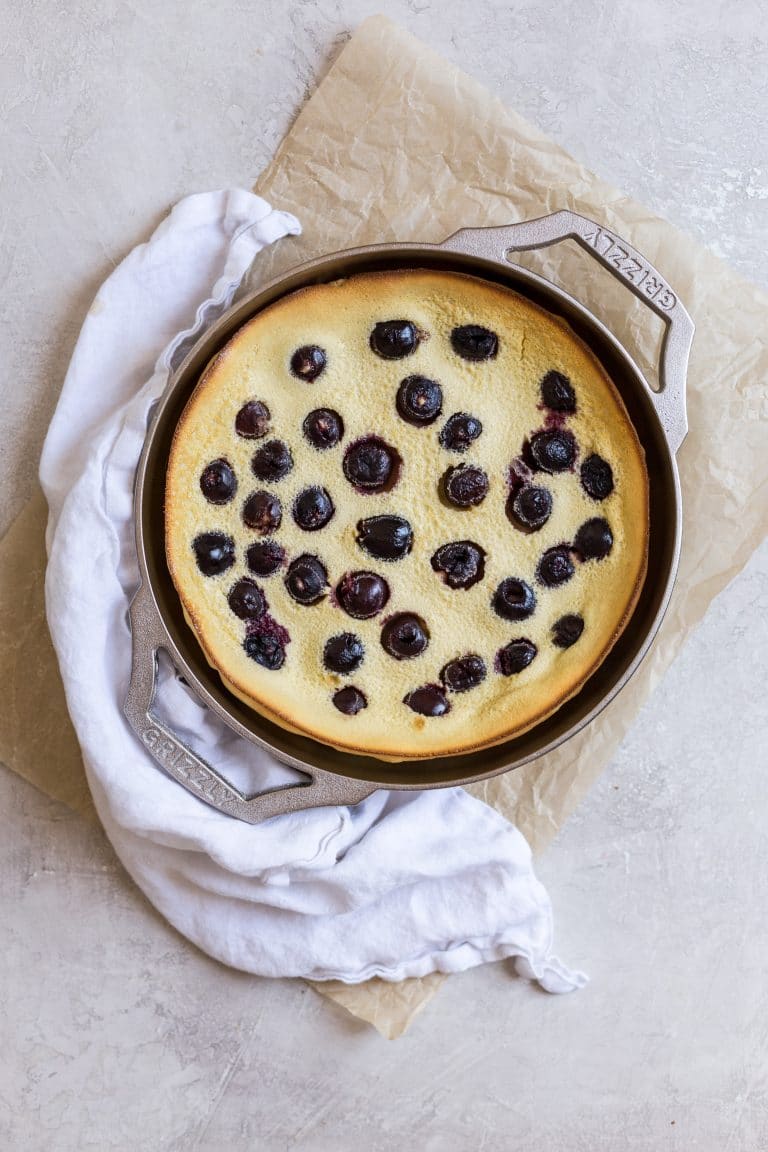 Clafoutis Recipe with Cherries and Bourbon - Frosting and Fettuccine