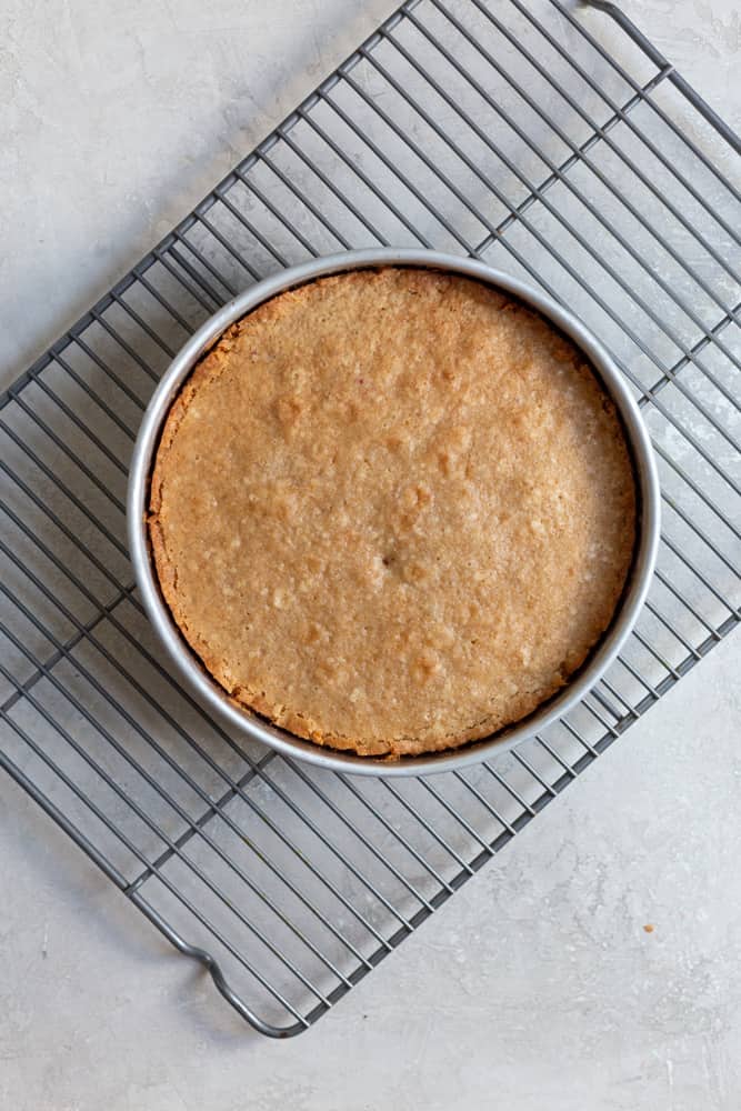 Strawberry Basil Cake with Strawberry Buttercream - Frosting & Fettuccine