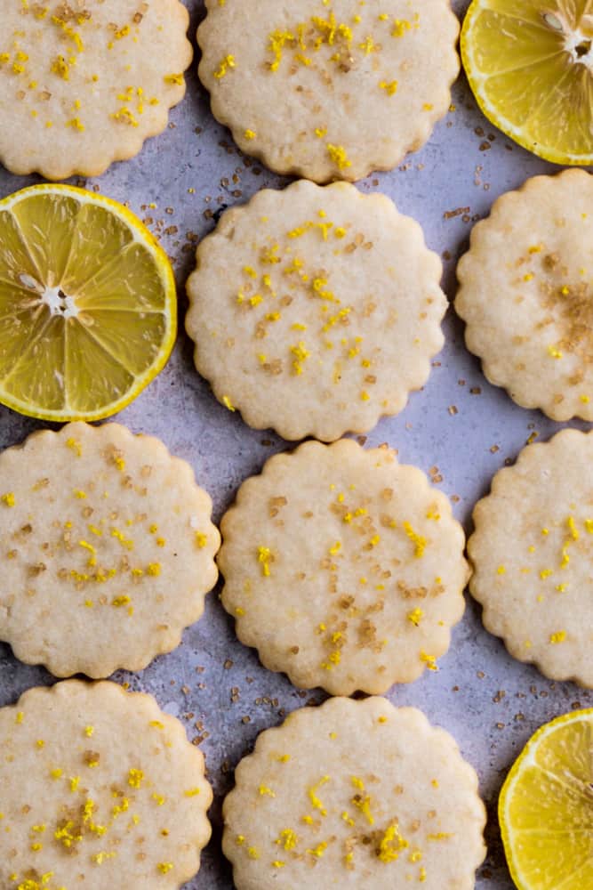Melt in your Mouth Lemon Shortbread Cookies - Frosting and Fettuccine