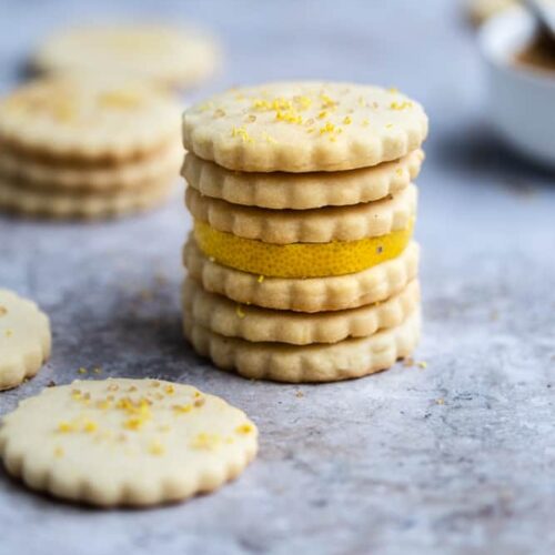 Melt in your Mouth Lemon Shortbread Cookies - Frosting and Fettuccine