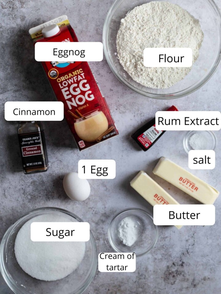 25-Minute Eggnog Snickerdoodle Cookies - Frosting and Fettuccine