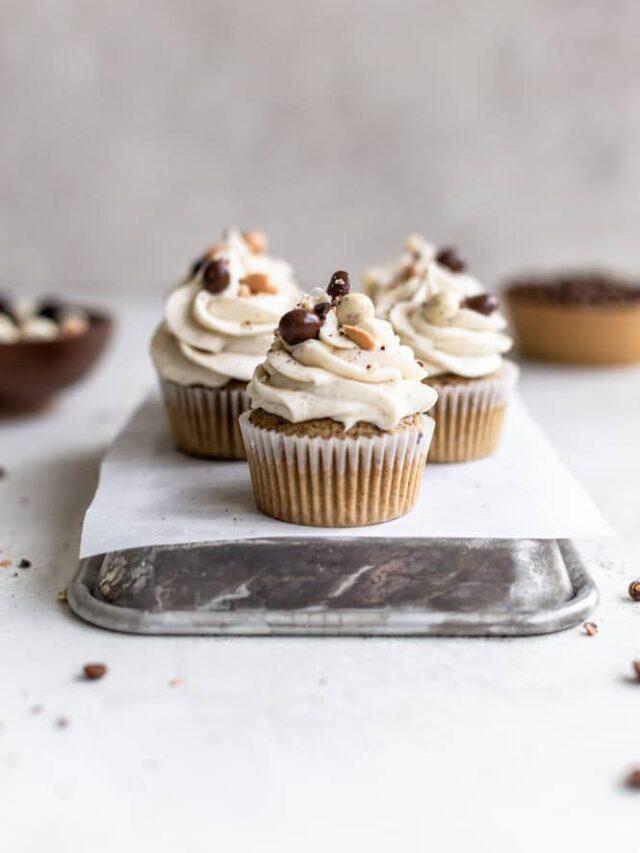 Easy Espresso Cupcake Recipe with Coffee Frosting - Frosting & Fettuccine