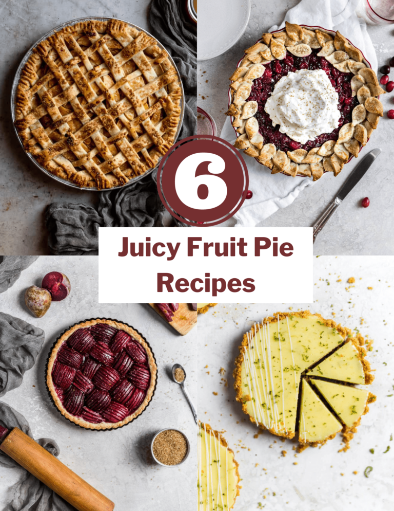 6 Juicy Fruit Pie Recipes - Frosting and Fettuccine