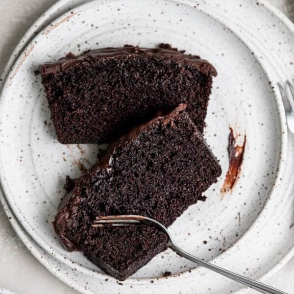 Moist and Easy Chocolate Loaf Cake - Frosting and Fettuccine