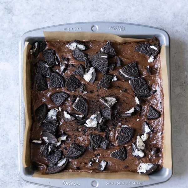 Decadent and Fudgy Oreo Brownies - Frosting and Fettuccine
