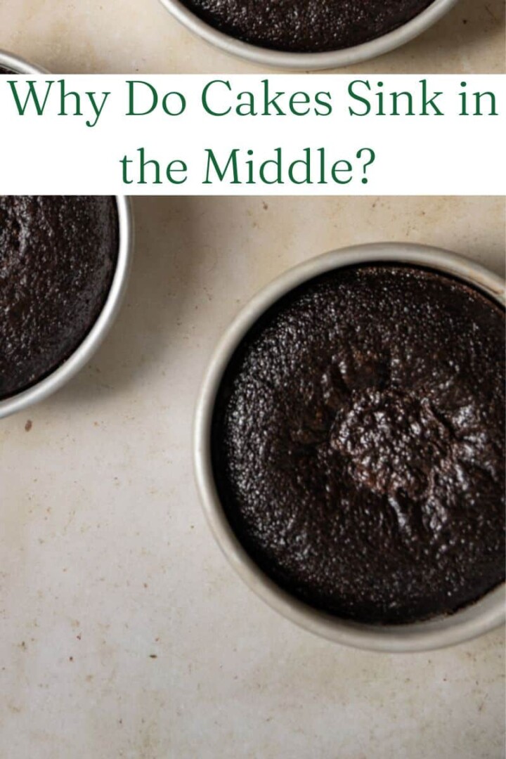 5 Reasons a Cake Sinks, Plus 3 fixes - Frosting and Fettuccine