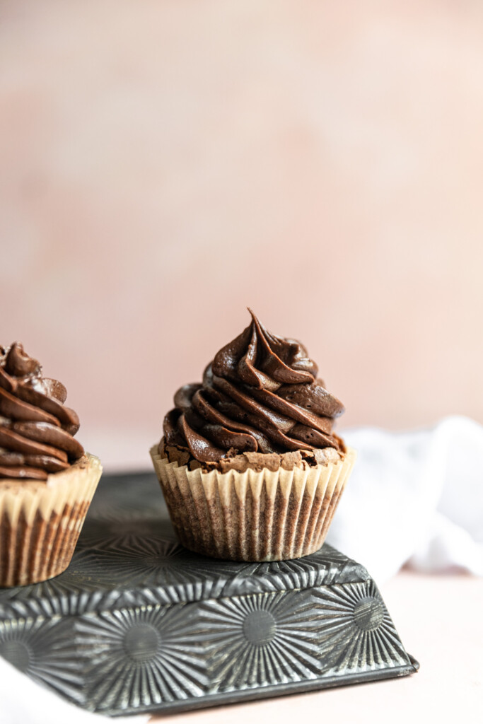 Quick and Fudgy Brownie Cupcakes - Frosting and Fettuccine