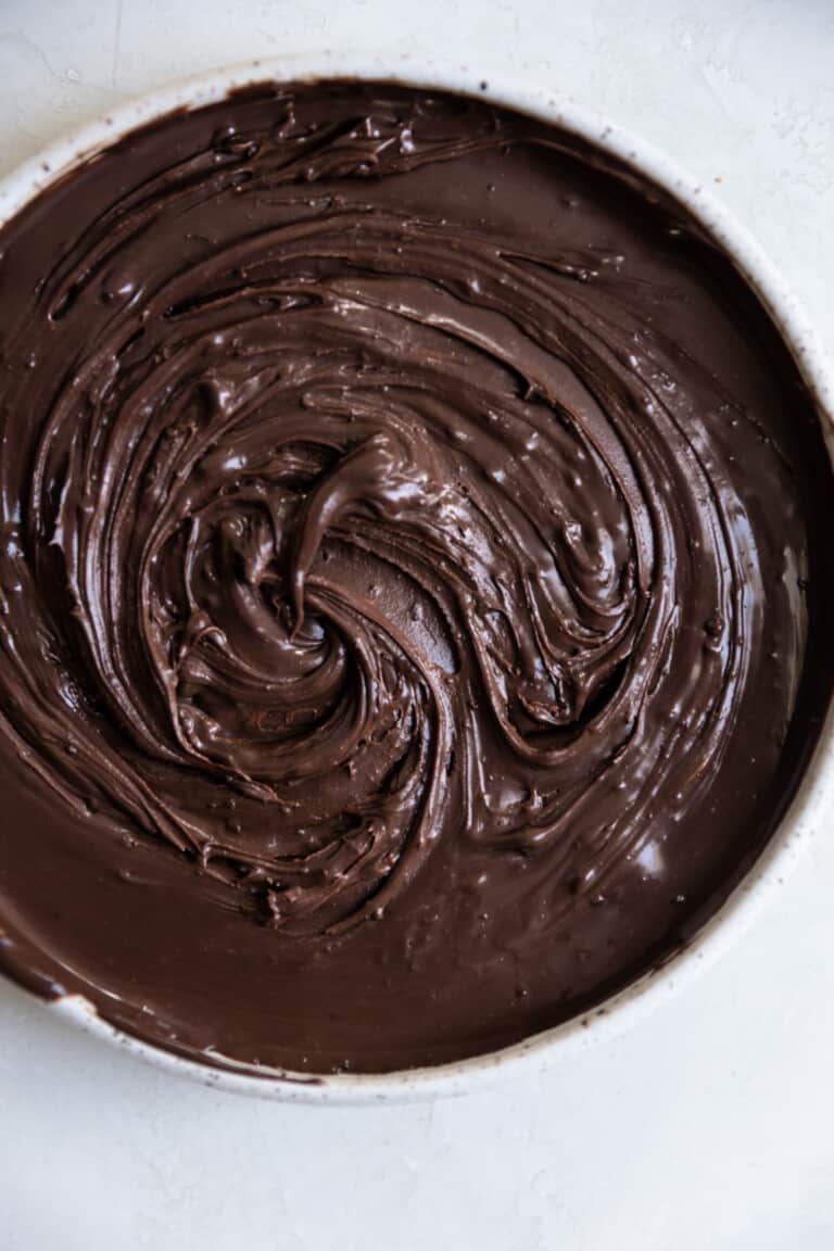 From-Scratch Whipped Chocolate Ganache Frosting - Frosting and Fettuccine