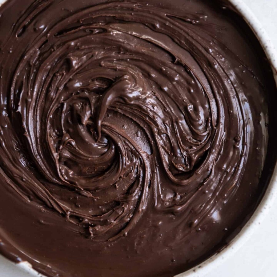 From-Scratch Whipped Chocolate Ganache Frosting - Frosting and Fettuccine