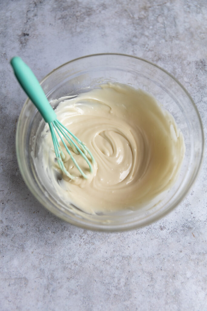 3 Minute Cream Cheese Glaze - Frosting and Fettuccine