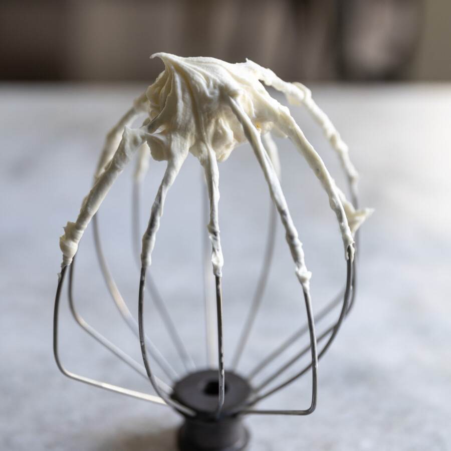 Airy Whipped Cream Cheese Frosting - Frosting and Fettuccine