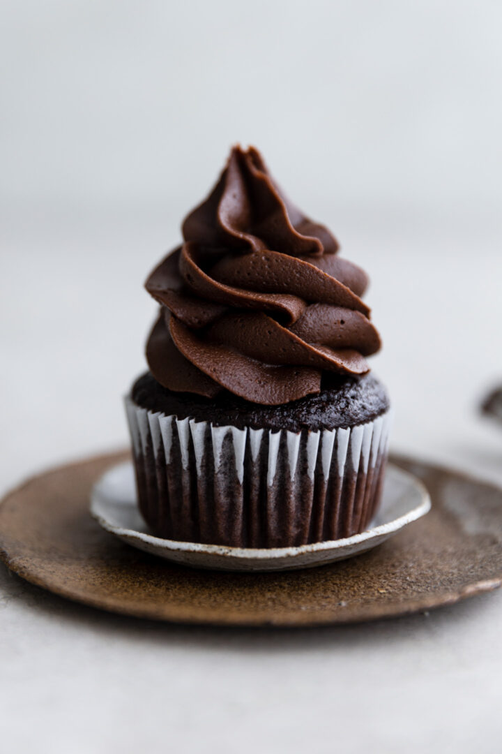 4 Ingredient Quick Chocolate Fudge Frosting - Frosting and Fettuccine