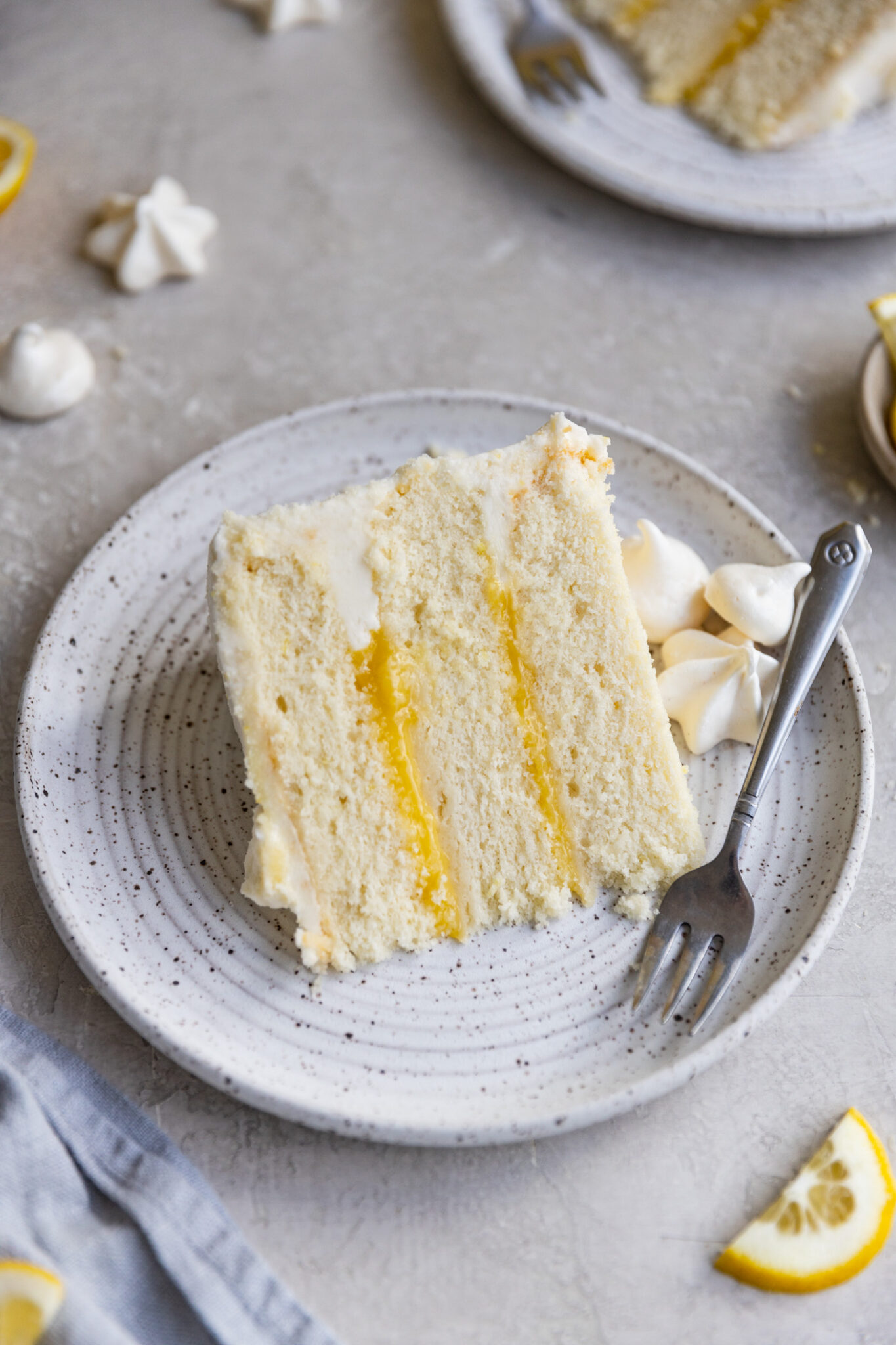 Moist and Zesty Lemon Curd Cake - Frosting and Fettuccine