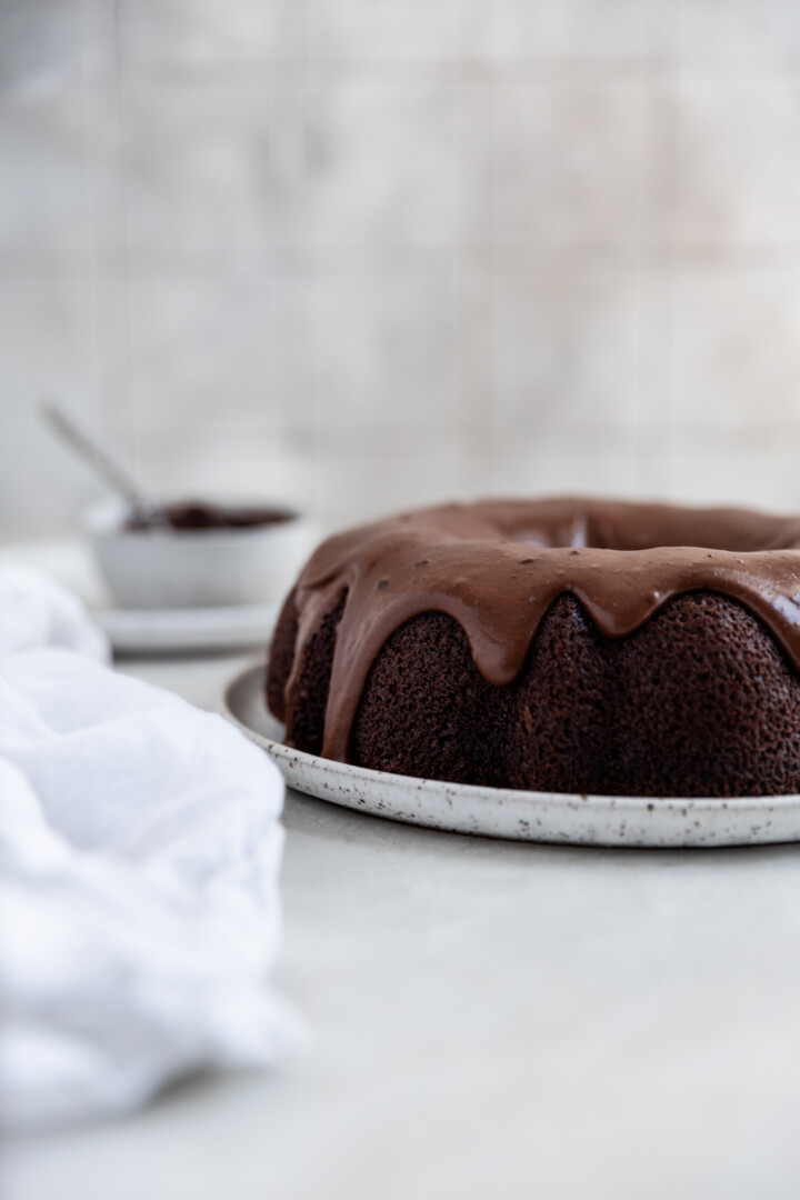 Fudgy Chocolate Brownie Cake (From Scratch!) - Frosting and Fettuccine