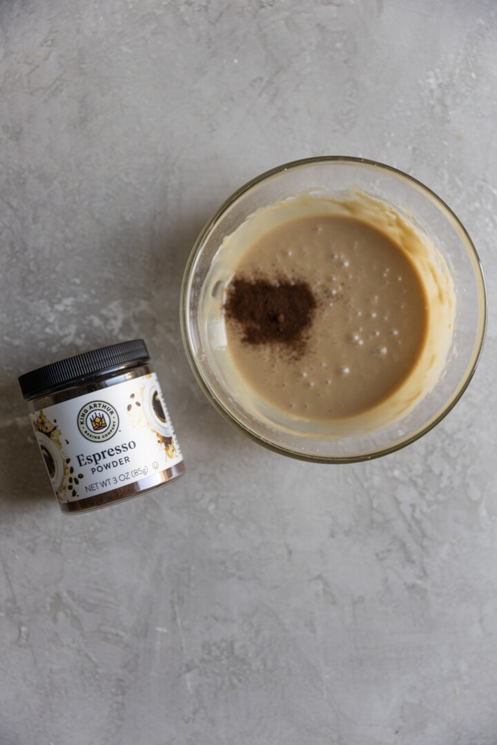 2 Minute Easy Coffee Glaze - Frosting and Fettuccine