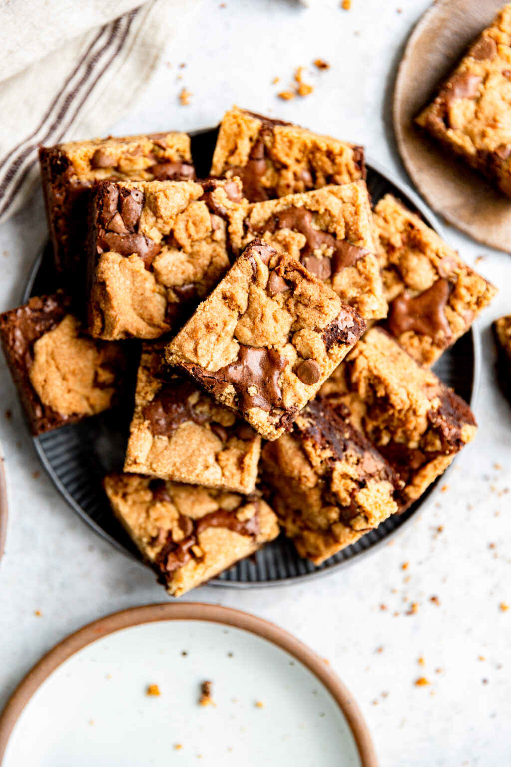 Super Easy and Chewy Brookies - Frosting and Fettuccine