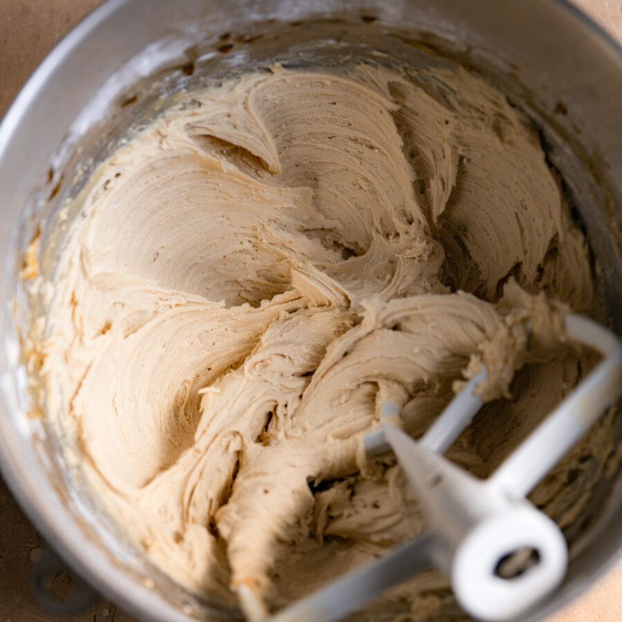 Easy Cookie Dough Frosting (not grainy) - Frosting and Fettuccine