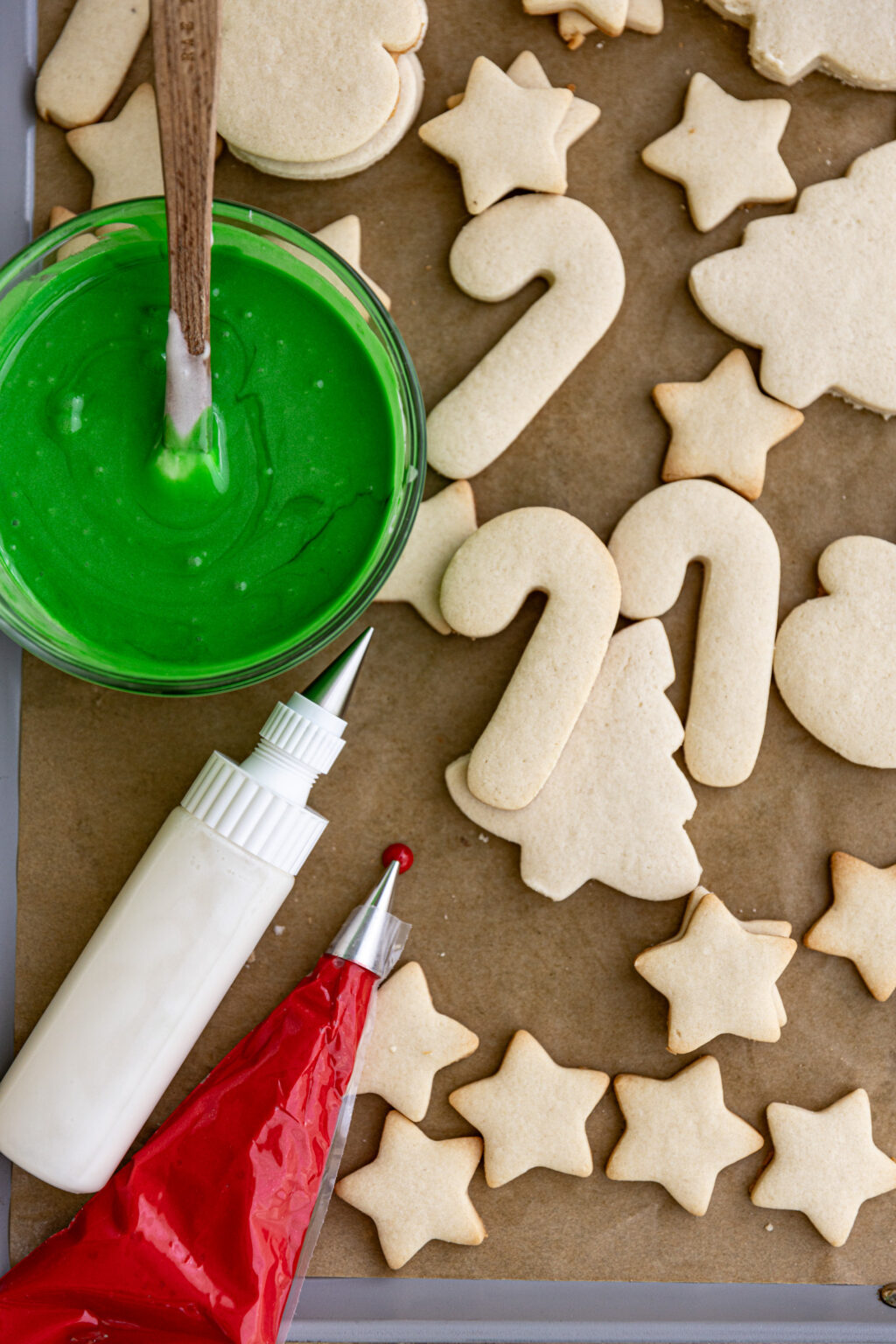 Quick Cut-Out Sugar Cookies (No Chill) - Frosting and Fettuccine