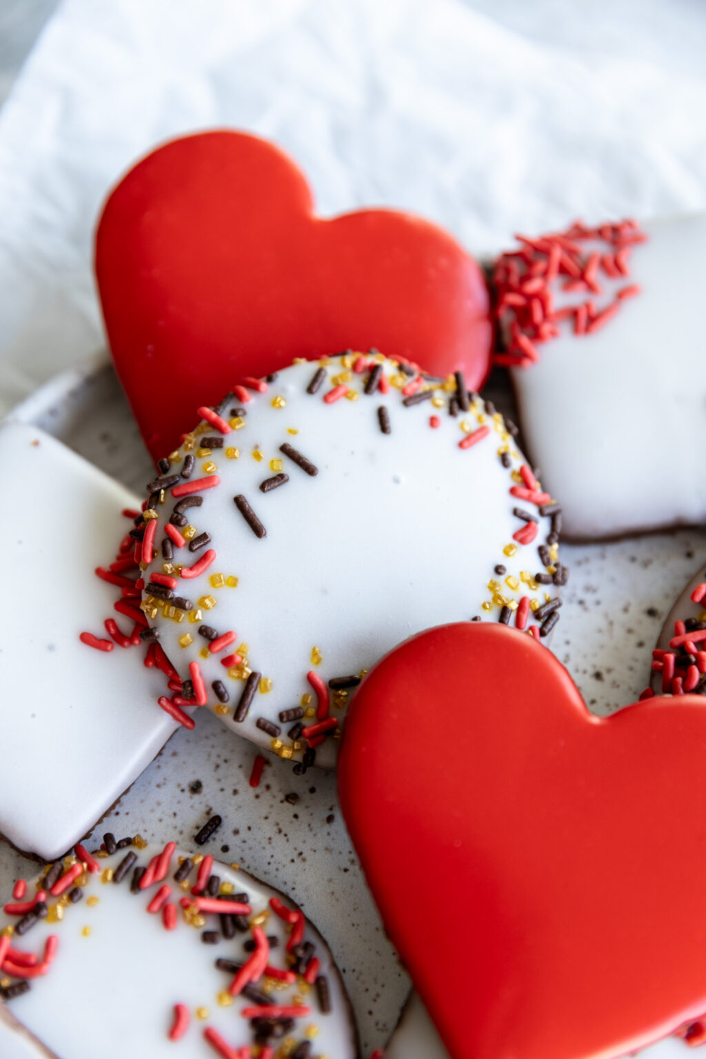 3 Minute Cookie Icing (No Piping Bags!) - Frosting and Fettuccine