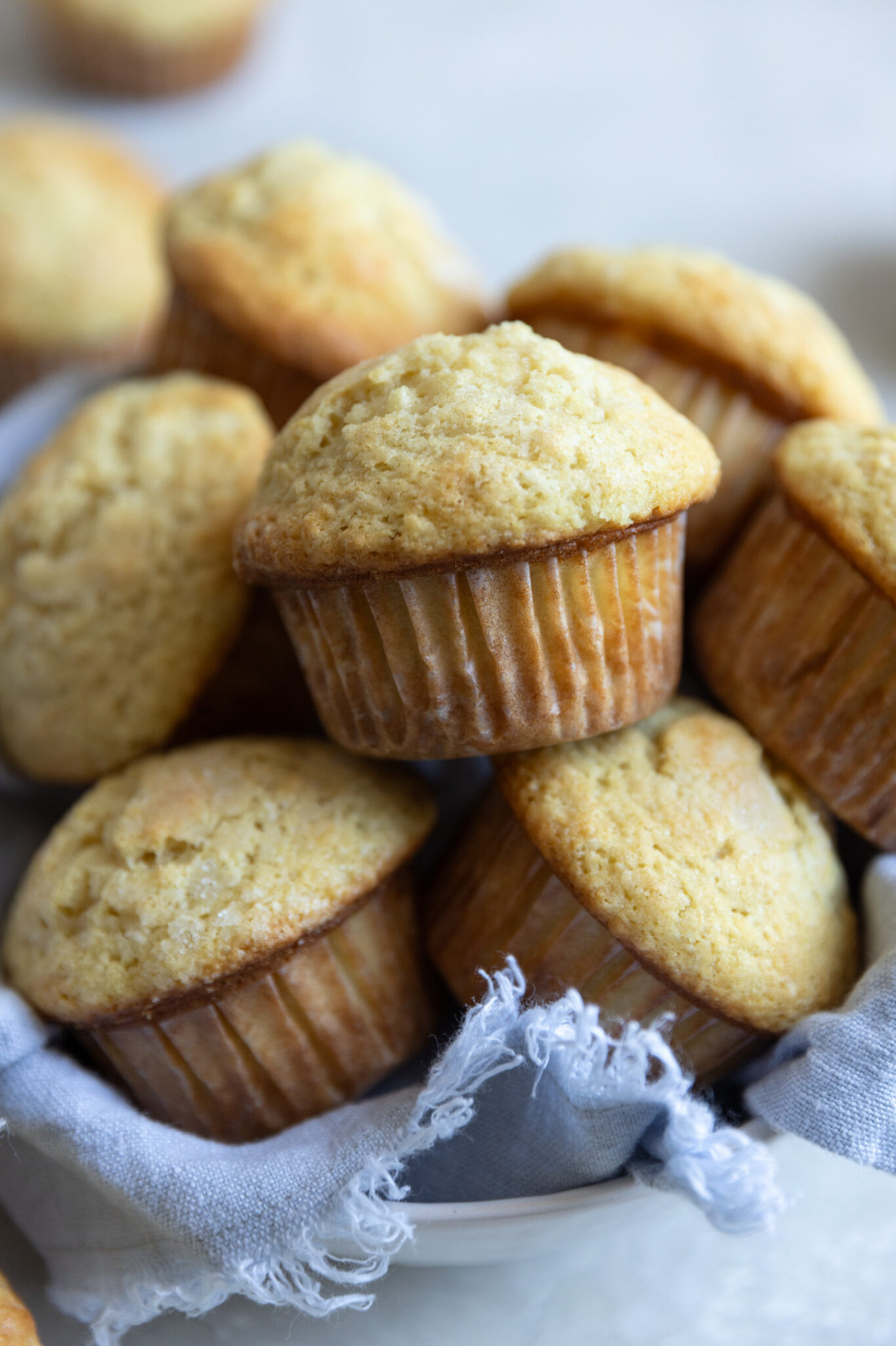 Moist, Soft, and Simple Plain Muffins - Frosting and Fettuccine