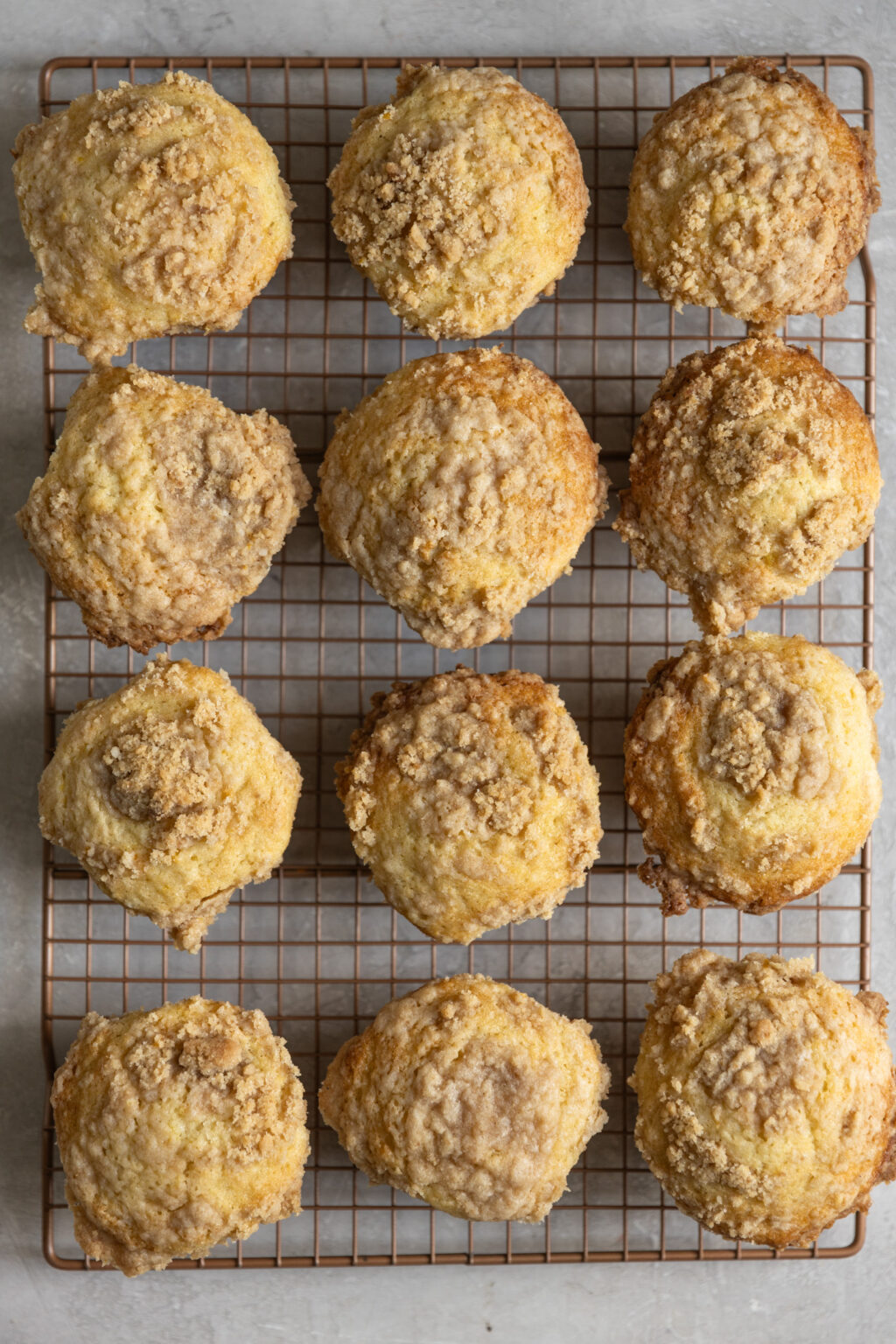 Bakery Style Triple Lemon Muffins - Frosting and Fettuccine