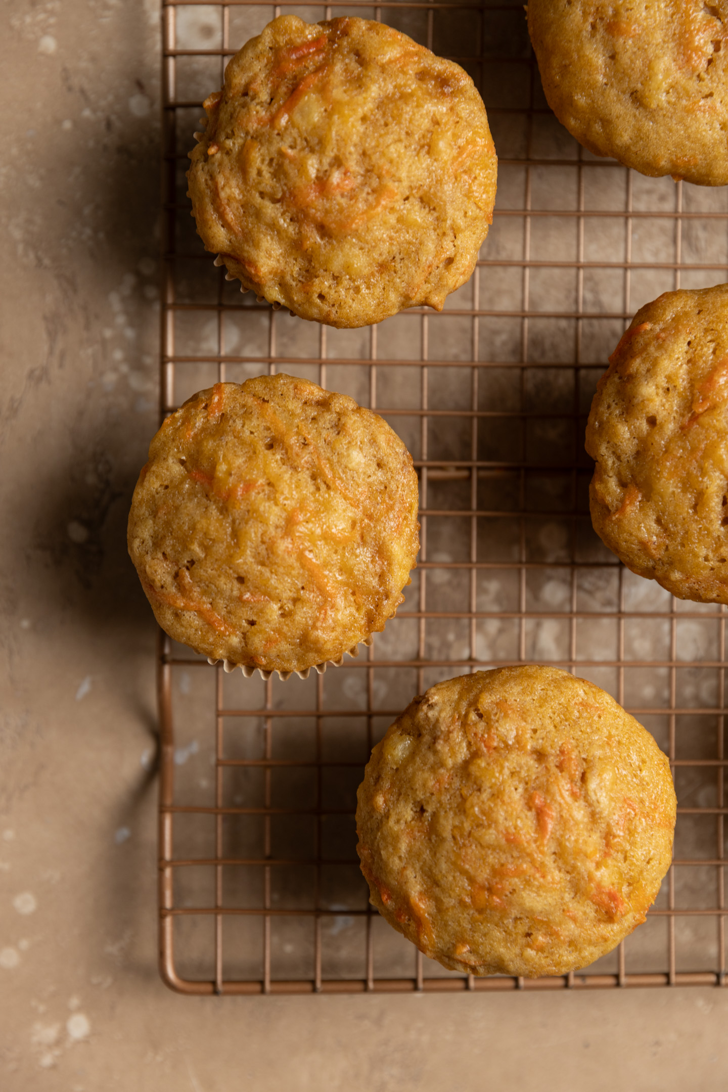 Kid loving Carrot Pineapple Muffins - Frosting and Fettuccine