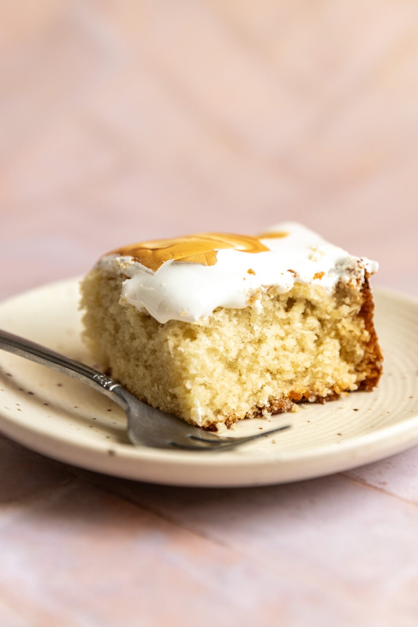 The Best Vanilla Sheet Cake I Ever Made - Frosting and Fettuccine